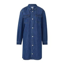 comma, COMMA Kleid Damen Gr&ouml;&szlig;e 48 blue denim Sommerkleid