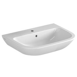 Vitra S20 Waschtisch 5504L003-0012 65 x 47 cm, wei&szlig;, mit &Uuml;berlauf/ohne Hahnloch