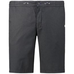 Gro&szlig;e Gr&ouml;&szlig;en Redpoint Chino-Shorts mit Leinen Farbe schwarz Gr&ouml;&szlig;e: 60
