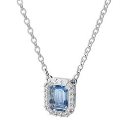 Swarovski Kette 'Una' Damen Gr&ouml;&szlig;e One Size blau / silber / transparent
