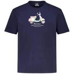Gro&szlig;e Gr&ouml;&szlig;en Hajo T-Shirt mit Motiv-Print Farbe marine Gr&ouml;&szlig;e: 4XL