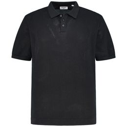 Jack & Jones Herren Gro&szlig;e Gr&ouml;&szlig;en | Jack&Jones Poloshirt aus Baumwolle Farbe schwarz Gr&ouml;&szlig;e: 7XL