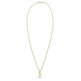 Elli Premium Kette Damen Gr&ouml;&szlig;e 45 gold / wei&szlig;