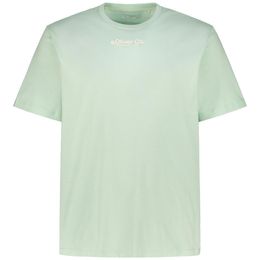 Herren Gro&szlig;e Gr&ouml;&szlig;en | s.Oliver T-Shirt mit Label-Print Farbe mint Gr&ouml;&szlig;e: 3XL