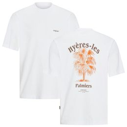 Jack & Jones Herren Gro&szlig;e Gr&ouml;&szlig;en | Jack&Jones T-Shirt mit Print auf Vorder- und R&uuml;ckseite Farbe wei&szlig; Gr&ouml;&szlig;e: 7XL