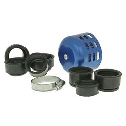 Luftfilter Powerfilter Alu Kappe 28-47mm blau