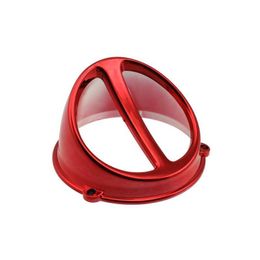 L&uuml;fterspoiler Air Scoop Chrom rot - universal