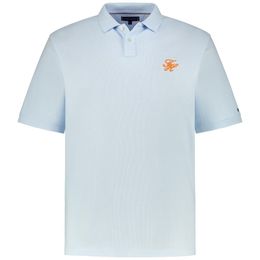 Herren Gro&szlig;e Gr&ouml;&szlig;en | Tommy Hilfiger Poloshirt mit Label-Stickerei Farbe hellblau Gr&ouml;&szlig;e: 3XL