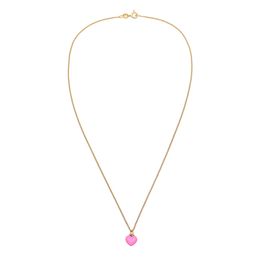 Elli Halskette M&auml;dchen Gr&ouml;&szlig;e One Size gold / pink