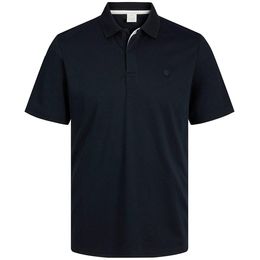 Jack & Jones Gro&szlig;e Gr&ouml;&szlig;en Jack&Jones Poloshirt aus Biobaumwolle Farbe dunkelblau Gr&ouml;&szlig;e: 8XL