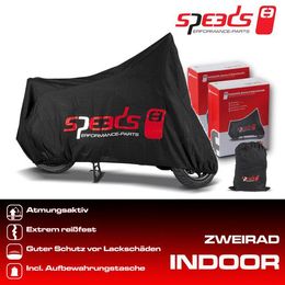 SPEEDS Zweiradgarage INDOOR, Gr&ouml;&szlig;e M - 225x90x117cm