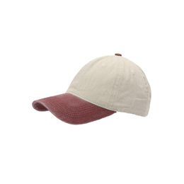 ABOUT YOU Cap Herren Gr&ouml;&szlig;e 55/60 beige / burgunder