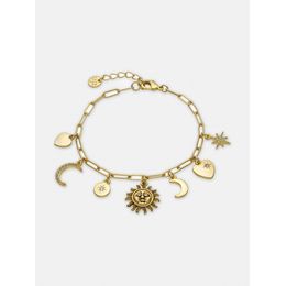 Luxenter Armband 'Nafir' Damen Gr&ouml;&szlig;e 19 cm gold