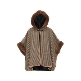 Fraully Cape female Brown size M