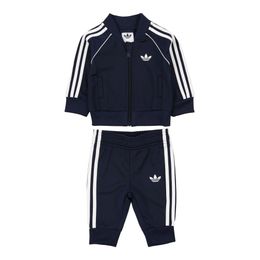 Adidas Originals Jogginganzug 'SUPERSTAR' Jungen Gr&ouml;&szlig;e 74 dunkelblau / wei&szlig;