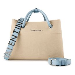Valentino Shopper 'Alexia Summer' Damen Gr&ouml;&szlig;e One Size beige / hellblau