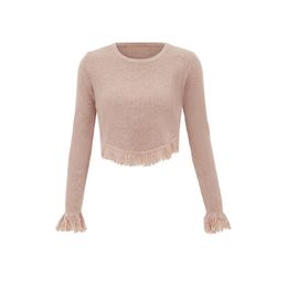 Swirly Sweater female Beige size XS/S