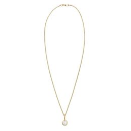Elli Premium Kette Damen Gr&ouml;&szlig;e 45 gold / perlwei&szlig;