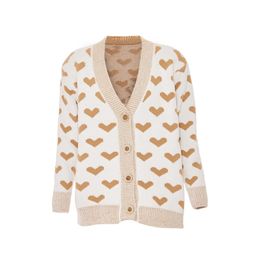 Poomi Knit Cardigan female Brown size M