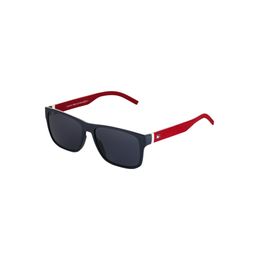 Tommy Hilfiger Sonnenbrille Herren Gr&ouml;&szlig;e 56 nachtblau / rot / wei&szlig;
