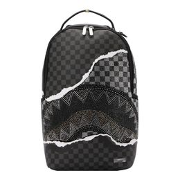 Sprayground Rucksack 'DIAMOND TEAR' Herren Gr&ouml;&szlig;e One Size gold / anthrazit / schwarz / silber