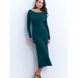 Cool & Sexy Kleid Damen Gr&ouml;&szlig;e 36 petrol Winterkleid