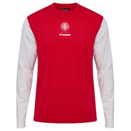 Hummel Shirt Herren Gr&ouml;&szlig;e S rot / wei&szlig;
