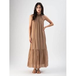 MND Kleid 'Mediterranean Sunset' Damen Gr&ouml;&szlig;e 36/40 beige Winterkleid