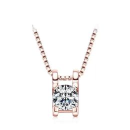 Rougemont Jewellery Necklace 'Exquisite Sparkling Moissanite' female Gold size 45 cm
