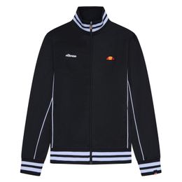 Ellesse Herren Trainingsjackeschwarz, Gr. XL, Obermaterial: 50% Baumwolle, 50% Polyester, Jacken