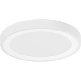 NOVA LUCE LED Deckenleuchte "NODI", 1, &Oslash; 45cm H: 5cm, 1 Stk., wei&szlig;, Wohnzimmer, Leuchten