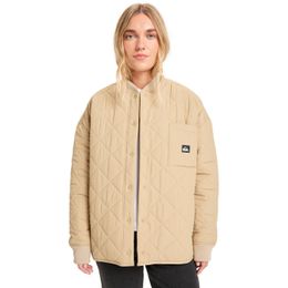 Quiksilver Damen Steppjacke "Shining Quilted"cornstalk, Gr. M, Obermaterial: 100% Polyamid;, Jacken