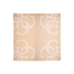 Guess Tuch'JACQUARD KEFIAH 135X135' Damen Gr&ouml;&szlig;e One Size gelb / pastellgelb