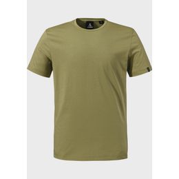 Sch&ouml;ffel SCH&Ouml;FFEL Herren Funktionsshirt "T Shirt Style Collada MNS", gr&uuml;n, Gr. 56, Oberstoff: 60% Baumwolle, 40% Polyester, Shirts