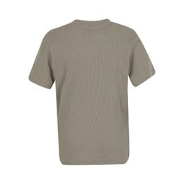 Urban Classics Jungen T-Shirt "Urban Classics Waffle Tee", beige, Gr. 110, bedruckt, 65% Baumwolle, 35% Polyester, Shirts