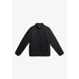 Superdry Herren Steppjacke "FUJI LITE PADDED JACKET", schwarz, Gr. L, unifarben, Web, Obermaterial: 100% Nylon, Jacken