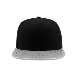 Flexfit Flex Cap "Flexfit Unisex Metallic Visor Snapback"silber, unifarben, 80% Polyacryl, 20% Wolle, Caps