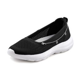 Lascana Damen Sneaker, schwarz, Gr&ouml;&szlig;e 44
