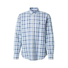 Fynch-Hatton Hemd Herren Gr&ouml;&szlig;e S navy / hellblau / grasgr&uuml;n