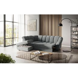 Ecksofa COTTA, B:260cm H:88cm T:104cmanthrazite, 100% POLYESTER (PES), Wohnzimmer, Sofas, "Mado Ecksofa"