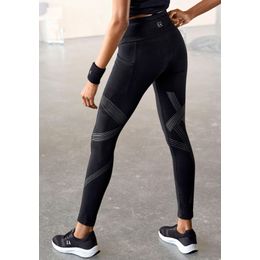 active by Lascana LASCANA ACTIVE Damen Leggings, schwarz, Gr&ouml;&szlig;e 32/34