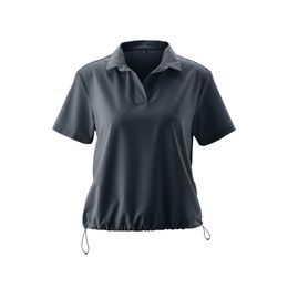 Gonso Damen Funktionsbluse "Adventure Blouse W"nachtblau, Gr. 36, 94% Polyester, 6% Elasthan, Blusen, Damen Bluse zum Radfahren, Ideal f&uuml;r Gravel,