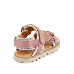 froddo Jungen Sandale, Gr. 29rosa, Leder, Textil, Schuhe, Trekking Schuh, Klettschuh mit Klettverschluss