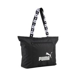 Puma Damen Shopper "BASE SHOPPER"Puma schwarz, Polyester, unifarben, Taschen, sportlicher Stil, f&uuml;r Erwachsene, aus Polyester, leichtes Material