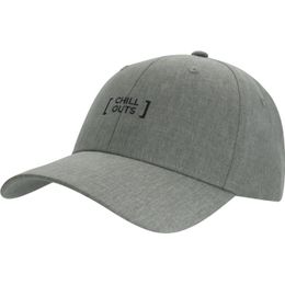 Chillouts Herren Baseball Cap "Eureka Hat"grau, Kunstfaser, Caps, Sportliche Cap mit minimalistischem Design