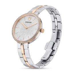 Swarovski Damen Quarzuhr "COSMOPOLITAN", rosa, Armbanduhren, Armbanduhr, Damenuhr, Swiss Made, Edelstahlarmband, analog