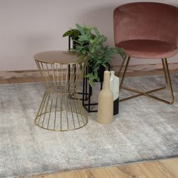 Teppich Kayoom, B:200cm H:15mm L:290cmtaupe, Viskose, Wohnzimmer, Teppiche, "Gem 964", Kurzflor, Vintage, Modernes Muster, Viskose,