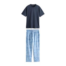 next Long Pajamas male Blue size XXL