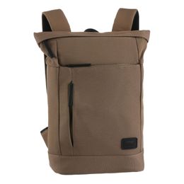 Rieker Cityrucksackkhaki, Textil, unifarben, Rucks&auml;cke, Freizeitrucksack, Businessrucksack mit breiten Schulterriemen