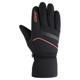Ziener Damen Skihandschuhe "KAIPO-Z glove lady", schwarz, Gr. 6,5, Materialmix, Handschuhe